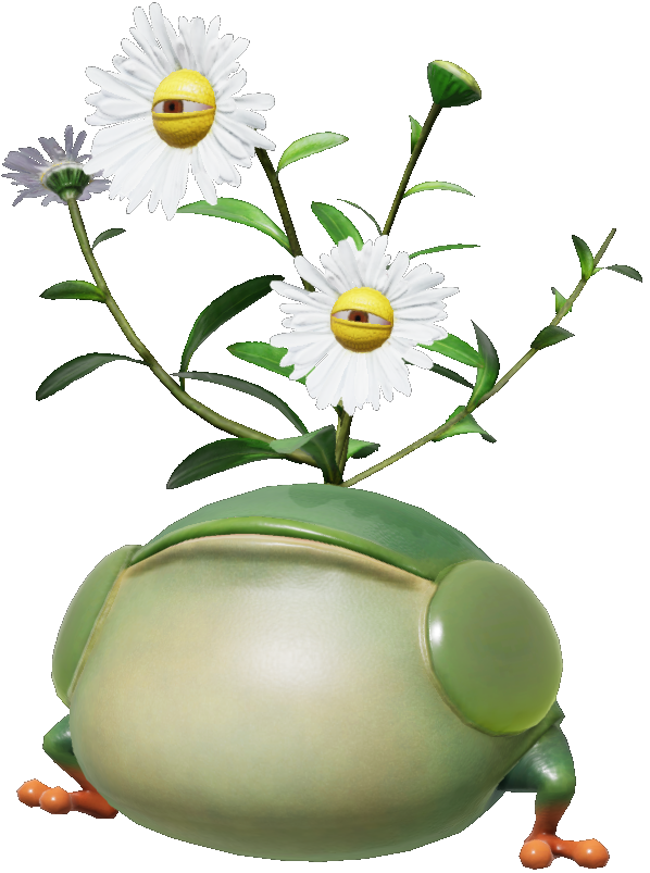 File:Pikmin Garden Creeping Chrysanthemum render.png - Pikipedia, the Pikmin wiki