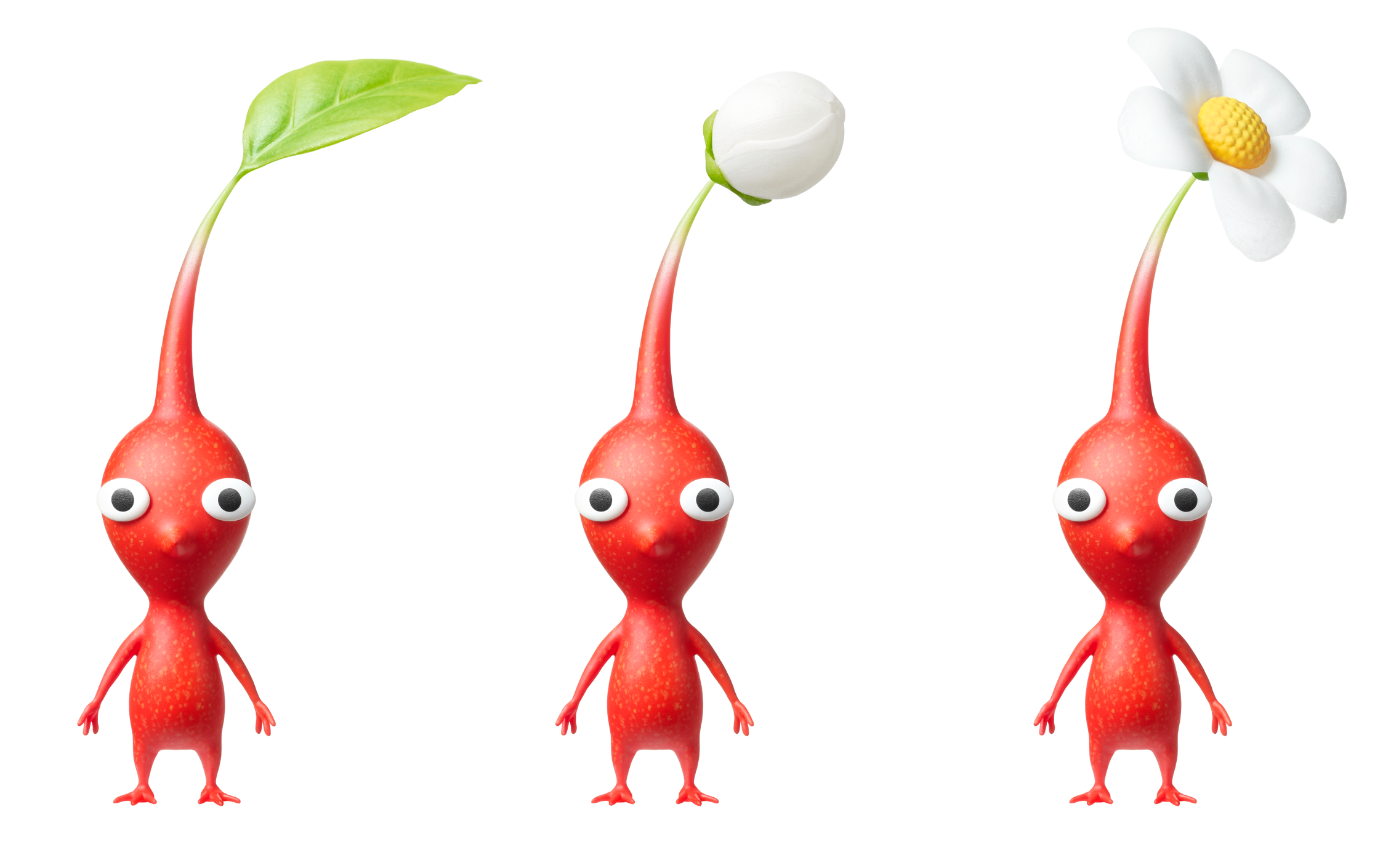 File:Red Pikmin all types.png - Pikipedia, the Pikmin wiki