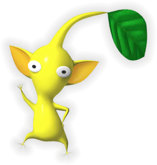 File:Yellow Pikmin Pose.png - Pikipedia, the Pikmin wiki