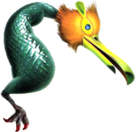 Pileated Snagret - Pikipedia, the Pikmin wiki